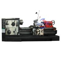 China Flat Type Horizontal Lathe Machine Tour Parallel Machine Metal Manual Lathe for sale