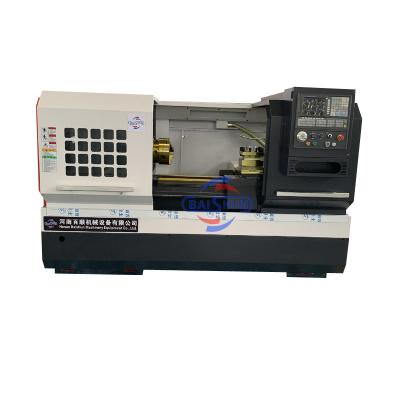 China CK6140 CNC Horizontal Metal Turning Lathe 400mm Swing Over Bed 7.5kw Spindle Motor for sale