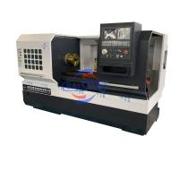 China Fanuc CNC Lathe Automatic Flat Bed Lathe Desktop Taiwan CNC Bench Lathe Machine 400mm Swing for sale