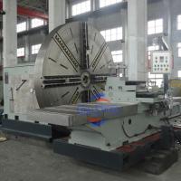 China Horizontal Floor Type Lathe Face Turning Lathe Flange Surfacing Lathe C6020 2000mm Turning Diameter for sale