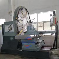 China C6020 Big Head CNC Lathe for Shipyard Propeller Flange Turning 2000mm Diameter for sale