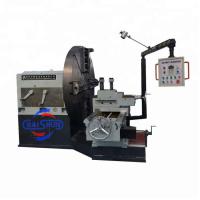 China Heavy Duty Face Lathe Machine C6010 C6016 for Large Diameter Flange Turning for sale