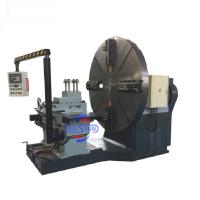 China Heavy Duty Flange Turning Lathe Disc Machining Floor Face Lathe C6025 2500mm Turning Diameter for sale