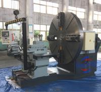 China Economic Flange Rubber Ring Facing Lathe Auto Floor Type Lathe Turning Machine for sale