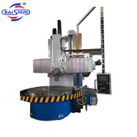 China Manual Vertical Turret Lathe 2000mm Turned Length 8T Capacity for sale