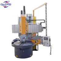 China Manual Vertical Turning Lathe Machine 1200mm Capacity 1.5 Tons for sale