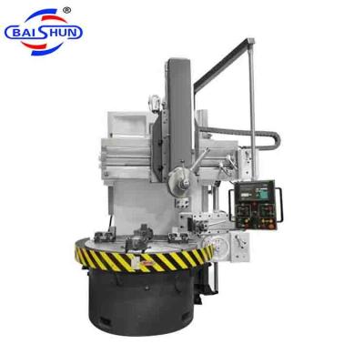 China Single Column VTL Vertical Lathe Machine 1200mm Manual Type for sale