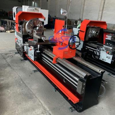 China CW6180Q Horizontal Metal Working Conventional Heavy Duty Parallel Lathe Machine for sale
