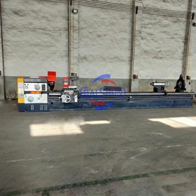China 105mm Spindle Bore Lathe Gap Bed Horizontal Heavy Duty Lathe Machine for sale