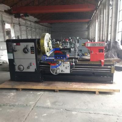 China Heavy Duty Machine Tool Metal Working Horizontal Lathe CW61110 for sale