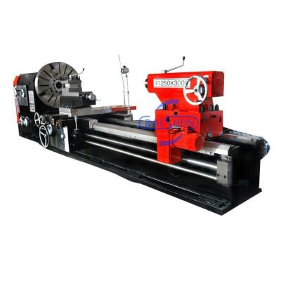 China CW61125B Heavy Duty Horizontal Lathe 1250mm Swing 6 Ton Load Capacity Metal Turning Machine for sale