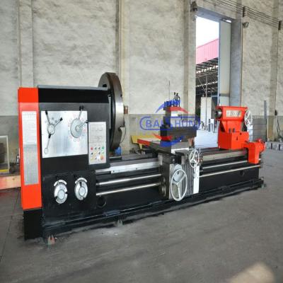 China CW61125Q Heavy Duty Horizontal Lathe 1250mm Swing 11kw Metal Turning Machine for sale
