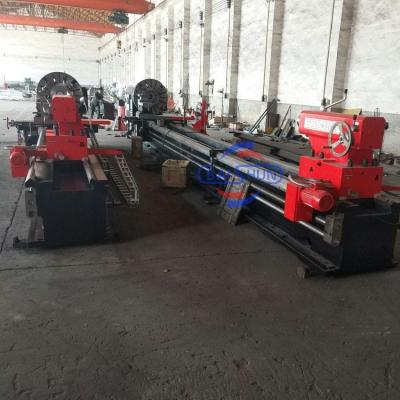 China CW61125B Heavy Duty Conventional Metal Lathe 755mm Bed Width 22kW 6 Ton Capacity for sale