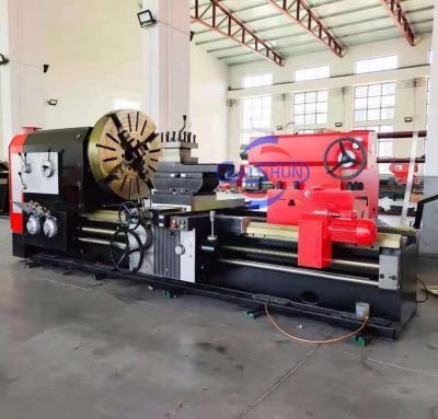 China CW61125B Heavy Duty Horizontal Lathe Machine 1250mm Swing 22kw 6 Ton Load Capacity for sale