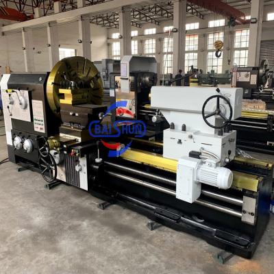 China Heavy Duty Universal Lathe CW61125 Large Diameter Horizontal Lathe Machine for sale