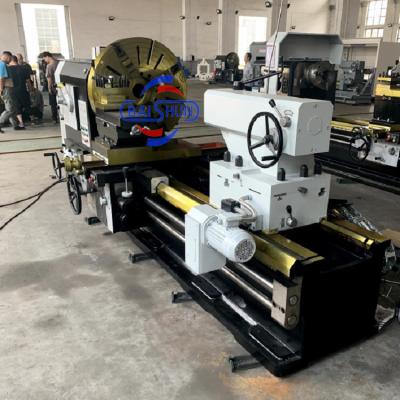China Heavy Duty Horizontal Semi-Automatic Machinery Lathe Turning Tornos for sale