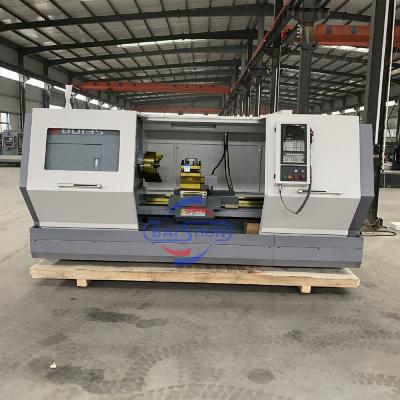 China CE Certified Automatic Heavy Precision Horizontal CNC Flat Bed Lathe Machine 400mm Swing for sale