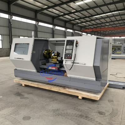 China High Precision Horizontal CNC Lathe Flat Bed Milling Machine 400mm Swing 7.5kW for sale