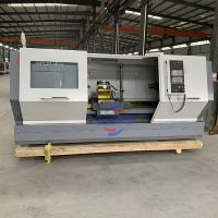China High Precision Flat Bed CNC Lathe CK6150 500mm Swing Over Bed 1000mm Length for sale