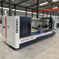 China Heavy Duty CNC Flat Bed Horizontal Metal Turning Lathe 400mm Swing 7.5kW for sale