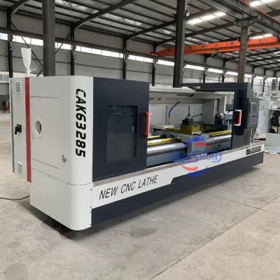 China Heavy Duty CNC Flat Bed Horizontal Metal Turning Lathe 400mm Swing 7.5kW for sale