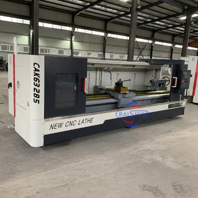 China High Rigidity CNC Turning Lathe Machine 400-800mm Swing 7.5-11kW Motor Heavy Duty Metalworking for sale