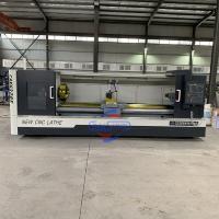 China Fanuc CNC Flat Bed Metal Turning Lathe Machine 400mm Swing 750mm Length for sale