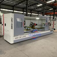 China Heavy Duty CNC Horizontal Lathe Machine Benchtop Metal Turning Lathe 400mm Swing for sale