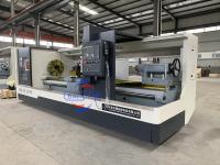 China BAISHUN CK6180 Heavy Duty Flat Bed CNC Lathe Machine 1500rpm 52/80/105mm Spindle Bore for sale
