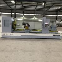 China Desktop Lathe Automatic CNC Metal Turning Lathe Flat Bed Machine for sale