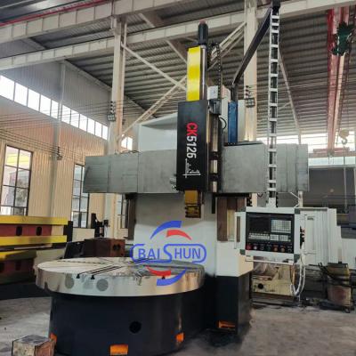 China CE Approved CK5126 High Rigidity Cnc Single Column Vertical Turret Lathe for sale