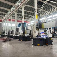 China Cnc Single Column Vertical Turret Lathe Industry Case Max Egypt Marketing for sale