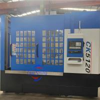 China Single Column Cnc Vertical Lathe With High Precision Cast Iron Metal Cutting for sale