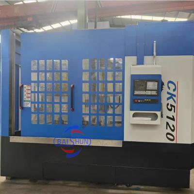 China Single Column Cnc Vertical Lathe With High Precision Cast Iron Metal Cutting for sale