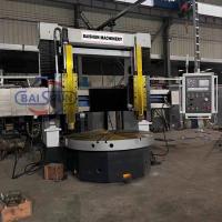 China Heavy Duty CNC Vertical Lathe Twin Spindle 3500mm Workpiece Length 4000mm Turning Diameter for sale