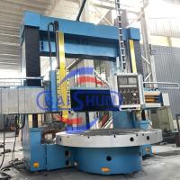 China CNC VTL Heavy Duty Metal Lathe Machine 3 Axis Universal Double Column Vertical Lathe 2500mm Turning Diameter 55kW for sale