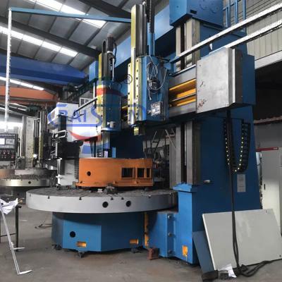 China Heavy Duty Double Column Vertical Lathe CNC 3 Axis Big Travel 2500mm Turning Diameter for sale
