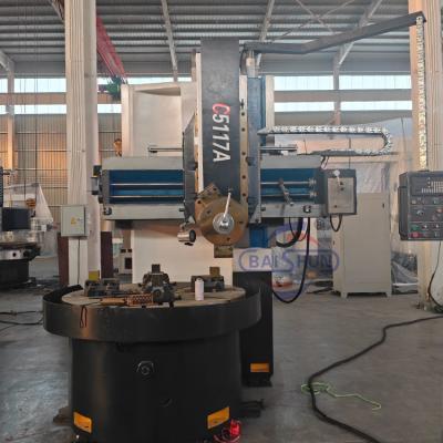 China C518 Manual Vertical Lathe Machine 800mm Turning Diameter 800mm Cutting Height for sale