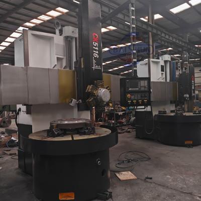 China CK5117 CNC Single Column Vertical Turret Lathe 1600mm Turning Diameter Cast Iron Metal Cutting Machine for sale