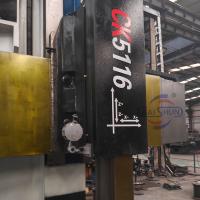 China Big Travel Cnc Single Columns Vertical Turret Lathe Machine for sale