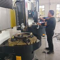 China Single Column Vertical Lathe With C-Axis For Drilling Milling Cnc Lathe Machine for sale
