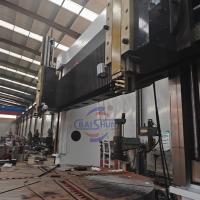 China Heavy Duty CNC Vertical Lathe Twin Spindle 3500mm Workpiece Length 4000mm Turning Diameter for sale