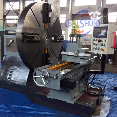 China 1600Mm Turning Diameter Horizontal Cnc Facing Turning Lathe for sale