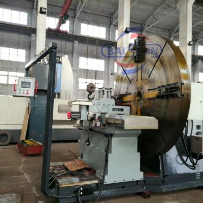 China Flange Surfacing Lathe Machine Large Diameter Floor Type Face Lathe Machine for sale