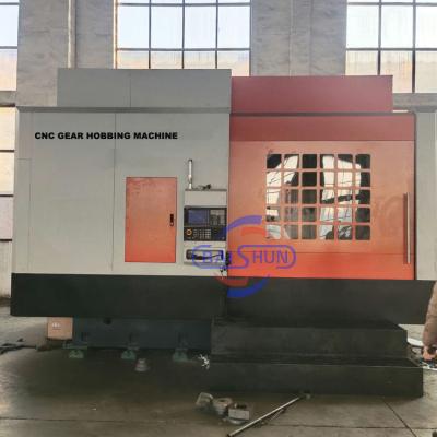 China CNC Gear Hobbing Machine YK3150 for High Speed Worm Gear Cutting 8 Module for sale