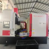 China YK3180 CNC Spiral Gear Cutting Machine Worm Gear Hobbing Machine 800mm Max Diameter for sale