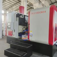 China CNC Vertical Gear Hobbing Machine YK3180G 10 Module for Metal Gear Cutting 800mm Max Diameter for sale