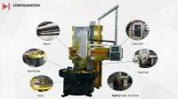 China 1200mm Vertical Turret Lathe Machine 15kW Spindle 3.2 Tons Load Capacity for sale