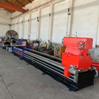 China Heavy Duty Horizontal Metal Lathe Machine 16T Load Capacity 22kw Main Motor for sale