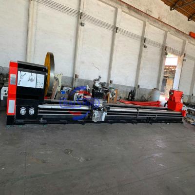 China CW61200 Heavy Duty Manual Lathe 2000mm Swing 22kw Metal Turning Machine for sale